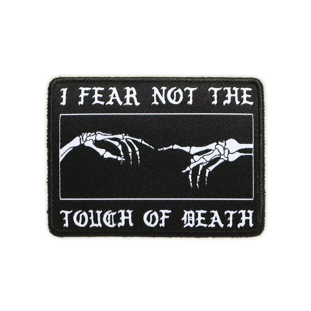 TOUCH OF DEATH SKELETON PATCH – Deadly Doodles®